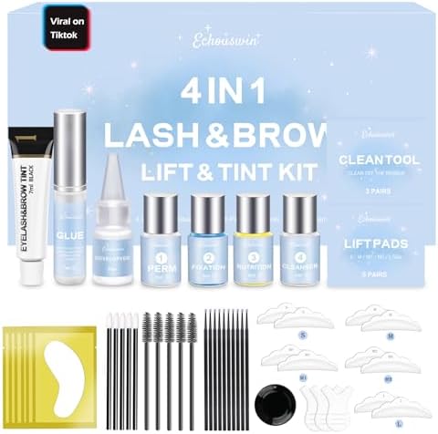 Amazon.com : 2024 4 in1 Lash Lift and Black Color Kit,Eyelash Lift Kit ...