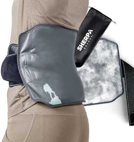 Amazon.com: SHERPA THERAPY Large Ice Packs for Injuries Reusable Wrap ...