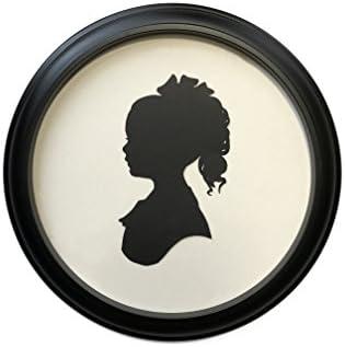 Amazon.com - Levoberg Round Photo Frame Wooden Wall Mounted Stylish ...