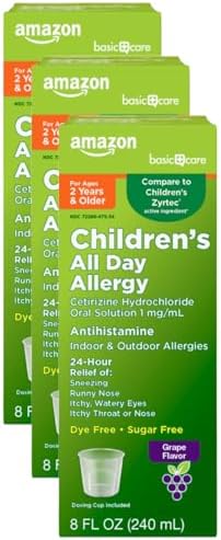 Amazon.com: Amazon Basic Care Children’s 24 Hour Allergy Relief ...