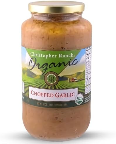 Amazon.com : CHRISTOPHER RANCH Organic Crushed Garlic, 32 OZ : Grocery ...