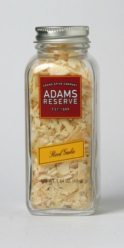 Amazon.com : Adams Extracts Sliced Garlic, 1.44-Ounce Glass Jar ...