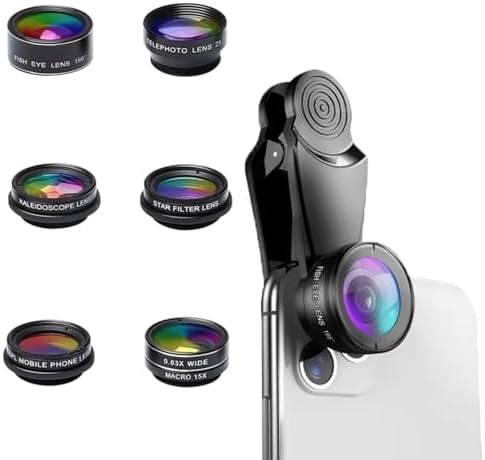 Amazon.com: SHUTTERMOON Camera Lens Kit Smartphones/Pixel/Samsung ...