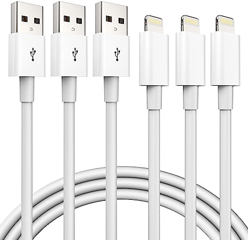 Amazon.co.jp: iPhone Charging Cable [3-piece Set of 3] iPhone Charging ...