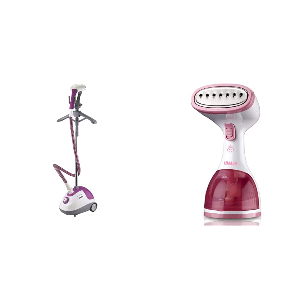 Buy Inalsa Steam Master 1600-Watt Garment Steamer (White/Purple ...