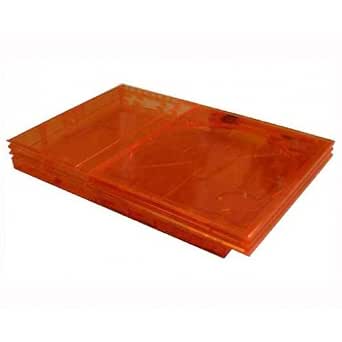 Amazon.com: PS2 Slim Flip Top GhostCase Kit - Clear Orange : Videojuegos