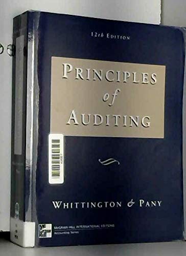 『Principles of Auditing』｜感想・レビュー - 読書メーター