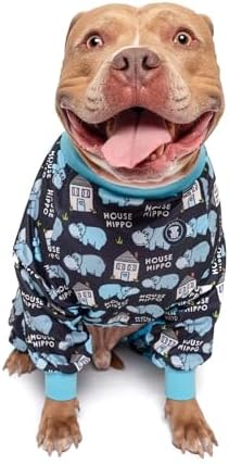 Amazon.com : Pittie Clothing Pit Bull Pajamas for Dog, Full Coverage ...