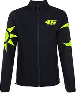 Buy Valentino Rossi VR46 Moto GP Sun & Moon Soft Shell Jacket Black ...