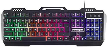 Amazon.in: Buy Cosmic Byte CB-GK-02 Corona Wired Gaming Keyboard, 7 ...