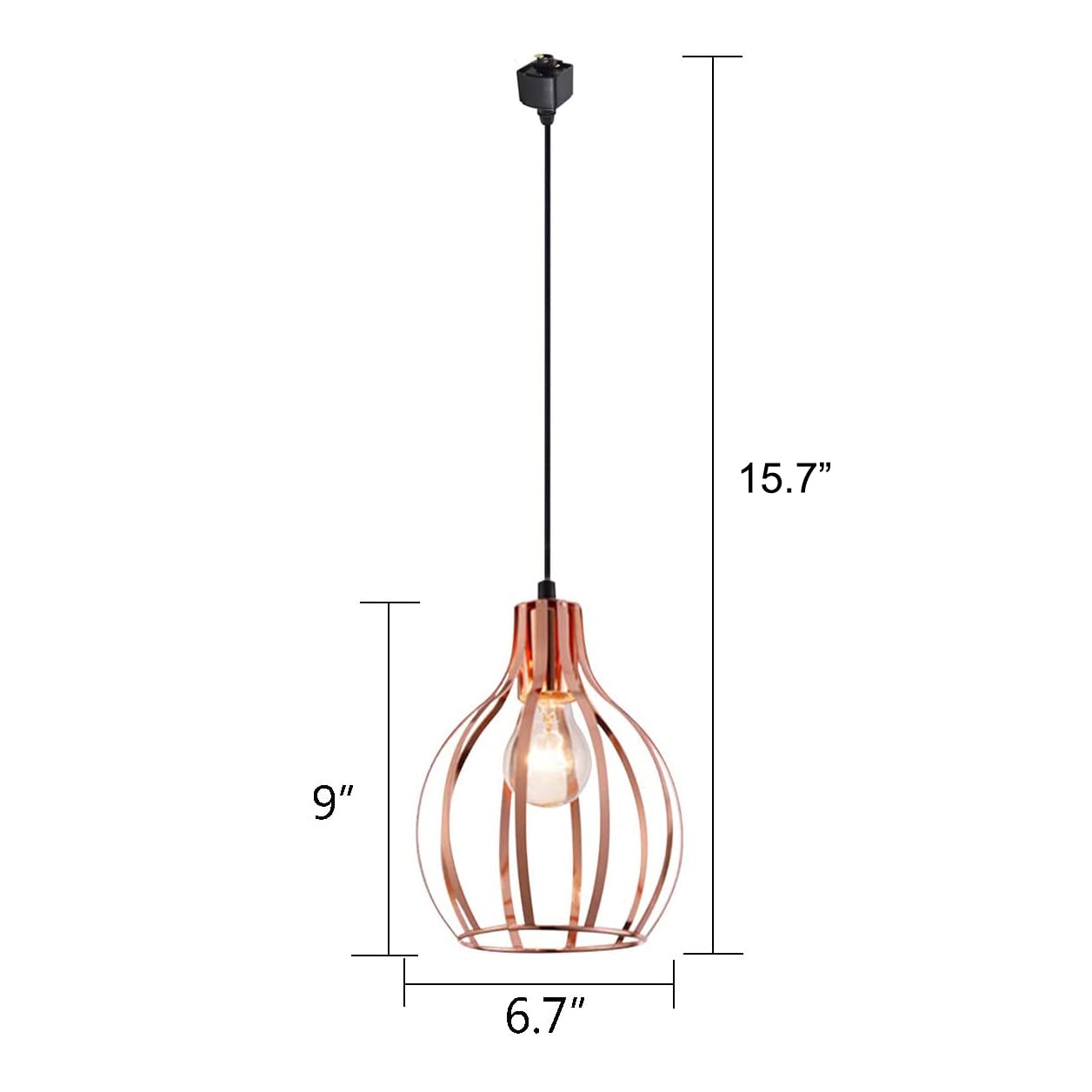 Adjustable Pendant Lamp Kiven H-Type Track Lighting - Adjustable ...