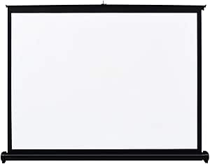 Amazon.com: LENG Retractable Projection Screen Table Top Projector ...