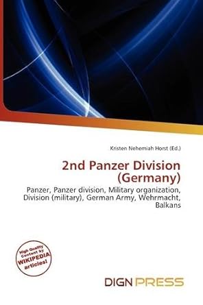 Amazon.co.jp: 2nd Panzer Division (Germany) : 本