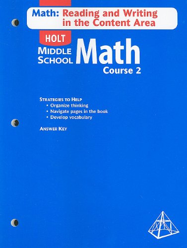 Amazon | Math Course 2, Grade 7 Math-reading and Writing in the Content ...