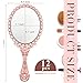 Amazon.com: 12 Pcs Vintage Handheld Mirror Embossed Mirror Portable ...