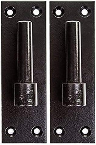 Wyre Direct 2pcs Heavy Duty Gate Hinge Brackets - Wrought Iron Gate ...