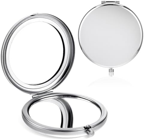 Amazon.com - YUXIANLB Compact Mirror for Purse, Folded Double-Sided 2X ...