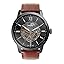 Amazon.com: Fossil Men's Townsman Automatic Stainless Steel and Leather ...