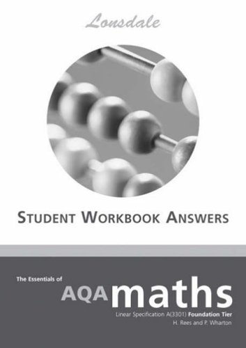 049: AQA Maths Foundation Answers (Essentials of GCSE AQA Maths S ...