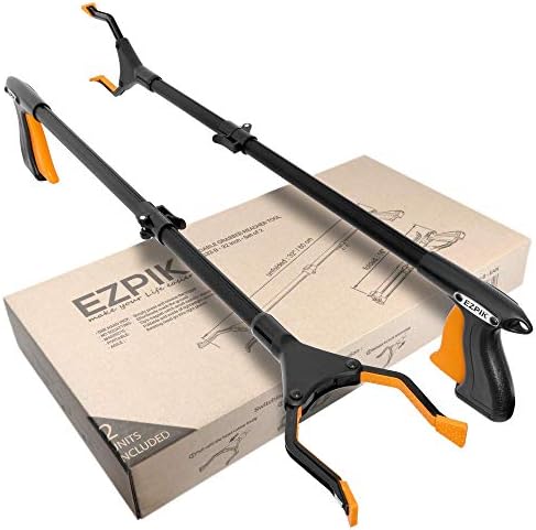 EZPIK 26" Foldable Small Grabber Tool - Small Claw Grabber Pickup Tool ...