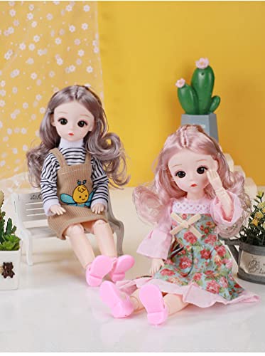 DSR 30CM Smart Doll 12Inch Ball Jointed Doll Toys (2 Piece Set ) with ...