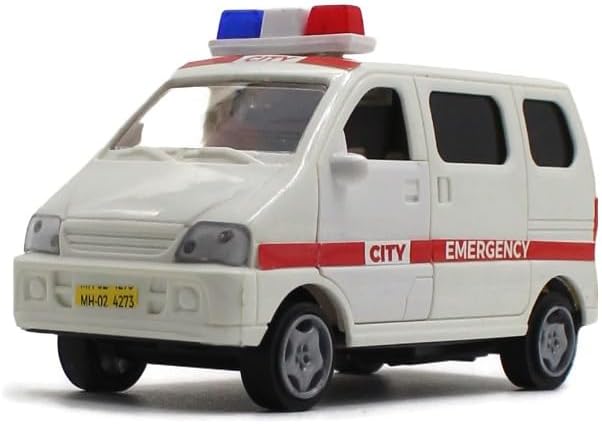 Dollox 1/30 Remote Control Ambulance, 2.4G RC Play Car Toy 4 Channel ...