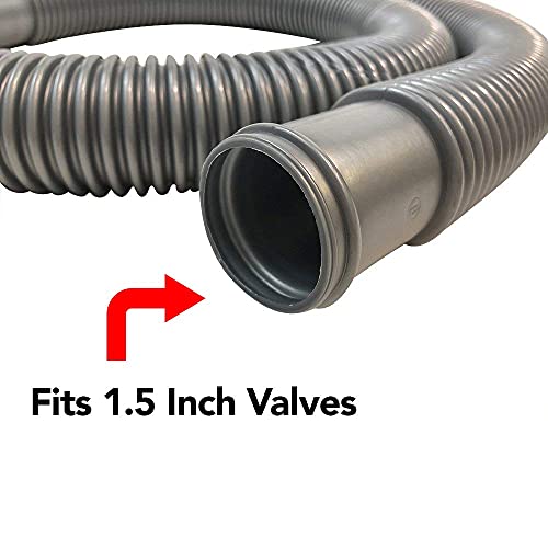 Puri Tech Durable ABG Pool Filter Connection Hose 1.5 Inch Valve x 6 ...