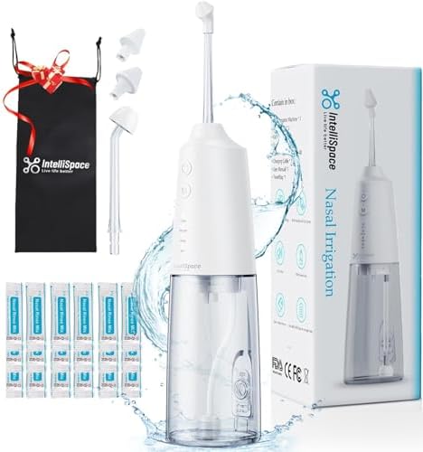 Amazon.com: IntelliSpace Electric Nasal Irrigation System Machine ...