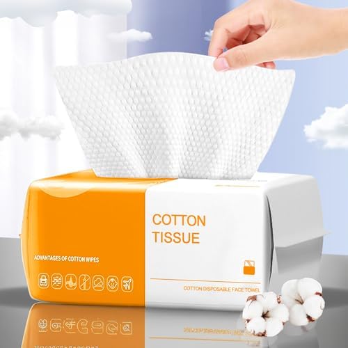 Amazon.com: HOMEXCEL Face Towels, Disposable Face Towelette ...