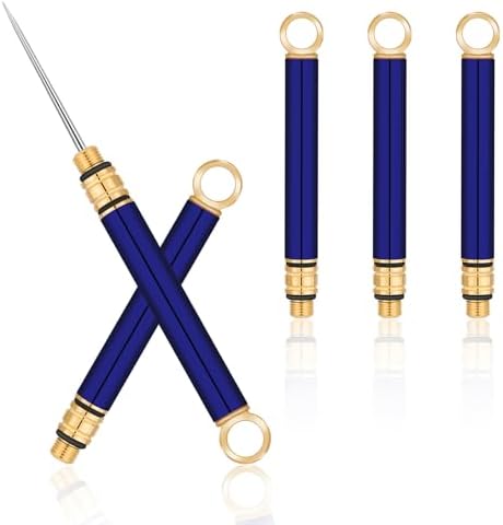 Amazon.com: 4 Pieces Titanium Toothpicks Set With Stainless Toothpick ...