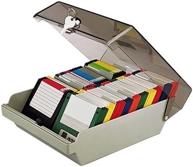 Disquette Boîte de Rangement verrouillable – Peut contenir 100 ...