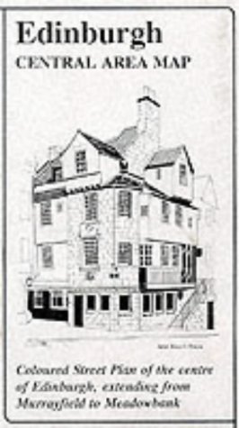 Amazon | Edinburgh Central Area Map: Coloured Street Plan of the Centre ...