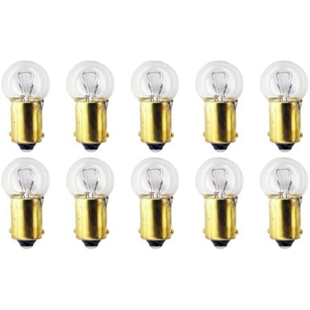 CEC Industries #57 Bulbs, 14 V, 3.36 W, BA9s Base, G-4.5 shape (Box of ...