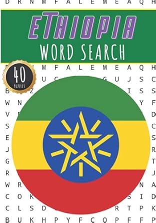 Ethiopia Word Search: 40 Fun Puzzles With Words Scramble for Adults ...