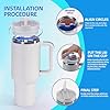 Amazon.com: Compatible Stanley Cup 40 Oz 2 In 1 Beverage Separator ...