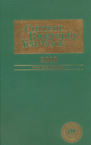 Buy Current Biography Yearbook 2002 Book Online at Low Prices in India | Current Biography ...