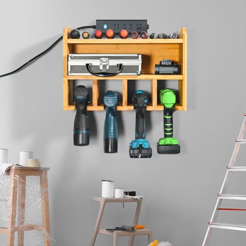 Snapklik.com : XCSOURCE Drill Charging Station Drill Holder Wall ...
