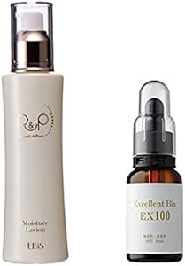 Amazon | エビス化粧品（EBiS） 【モイスチャーローション125ml】+【エクセレントバイオEX100(プラセンタ原液) 33ml】セット プラセンタ美容液 化粧水 | EBiS ...