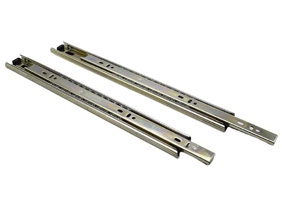 18 Inches 2 pcs. Telescopic Drawer Channel | Rust Free | 450mm Ball ...