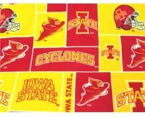 Amazon.com: Premium Anti-Pill Iowa State Fleece B86 Measures 62x60 ...