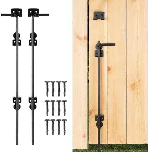 Amazon.com: 18" Cane Bolt Heavy-Duty Drop Rod for Gate, Gate Ground ...