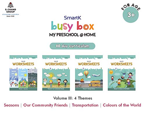 Smartk Busy Box My Preschool At Home Educational Learning Kit ...