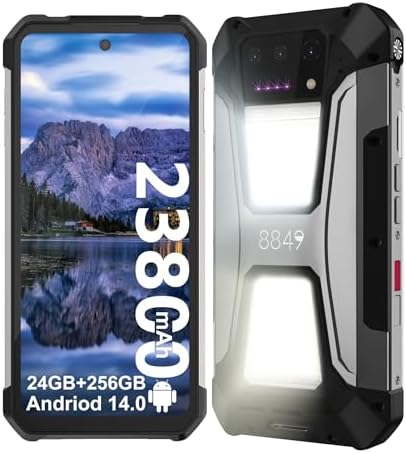 Amazon.com: Unihertz Tank 2 Pro Rugged Smartphone, 23800mAh Android 14 ...