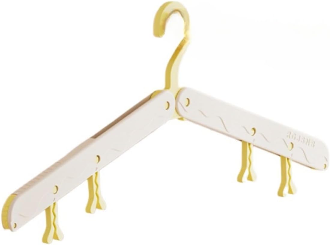 Amazon.com: WZZHHJ Foldable Travel Traceless Hanger｜Built-in Multi ...