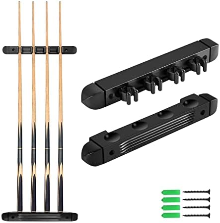Amazon.com: MoyanSuper Pool Cue Rack Wall Mounted Rack Billiard Cue ...