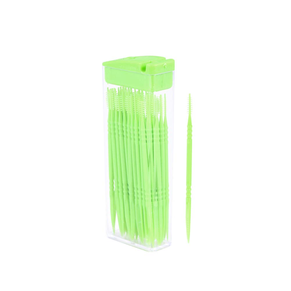 Buy Healifty 50Pcs Portable Dental Tooth Pick Interdental Brush Oral ...