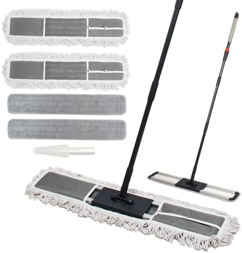 Sayene Dust mop for Hardwood Floors,Commercial Industrial Dust Mop with ...