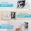 Dabolang 15 PCS Switch Box Straps, Electrical Box F Clips Support ...