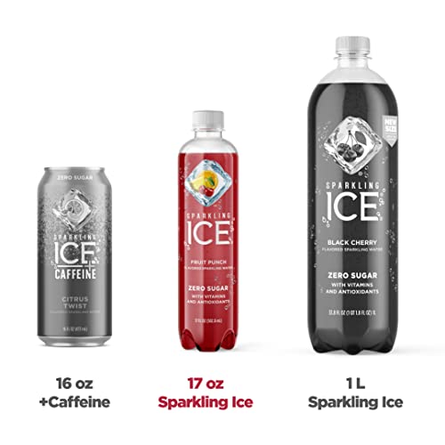 Snapklik.com : Sparkling Ice, Fruit Punch Sparkling Water, Zero Sugar ...
