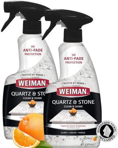 Amazon.com: Weiman Quartz Countertop Cleaner and Polish - Clean & Shine ...